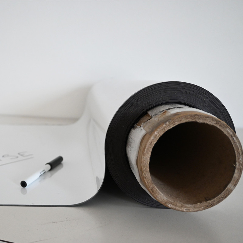 Rouleau Magnétique 30m Laize 610mm - Aimant Souple Blanc Effaçable